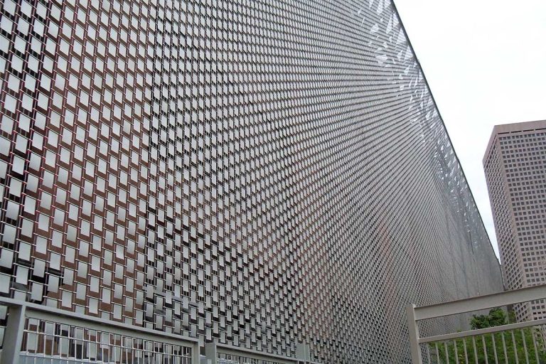 "THE WAVE" WIND VEIL AT TARGET FIELD | MG McGrath Inc. Sheet Metal