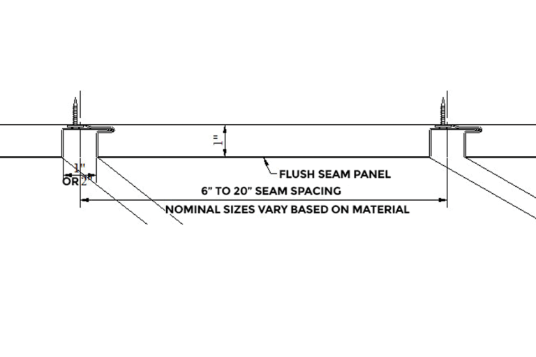 r-seam line drawing | MG McGrath Inc. Sheet Metal