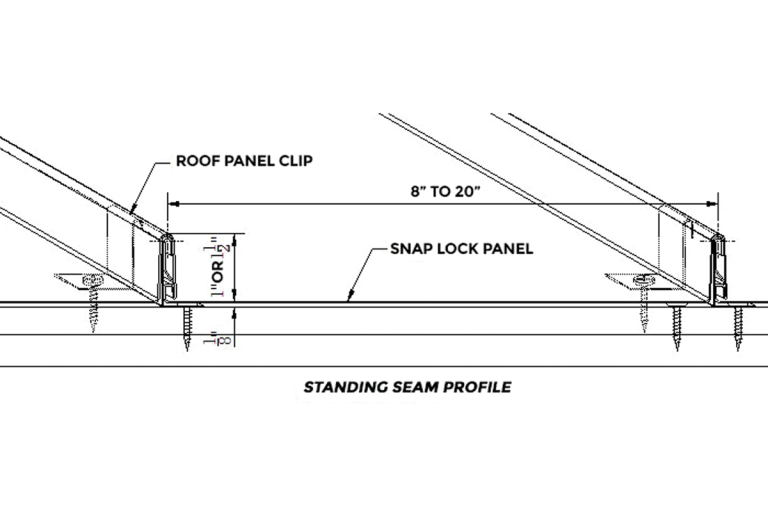 s-lock line drawing | MG McGrath Inc. Sheet Metal