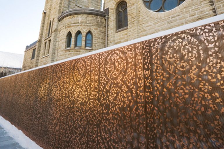 WESTMINSTER PRESBYTERIAN CHURCH FENCING | MG McGrath Inc. Sheet Metal